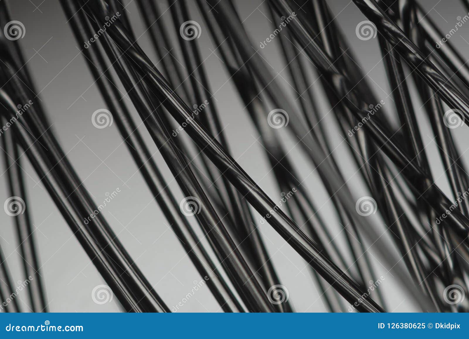 Dark wires stock image. Image of closeup, plush, fantasy - 126380625
