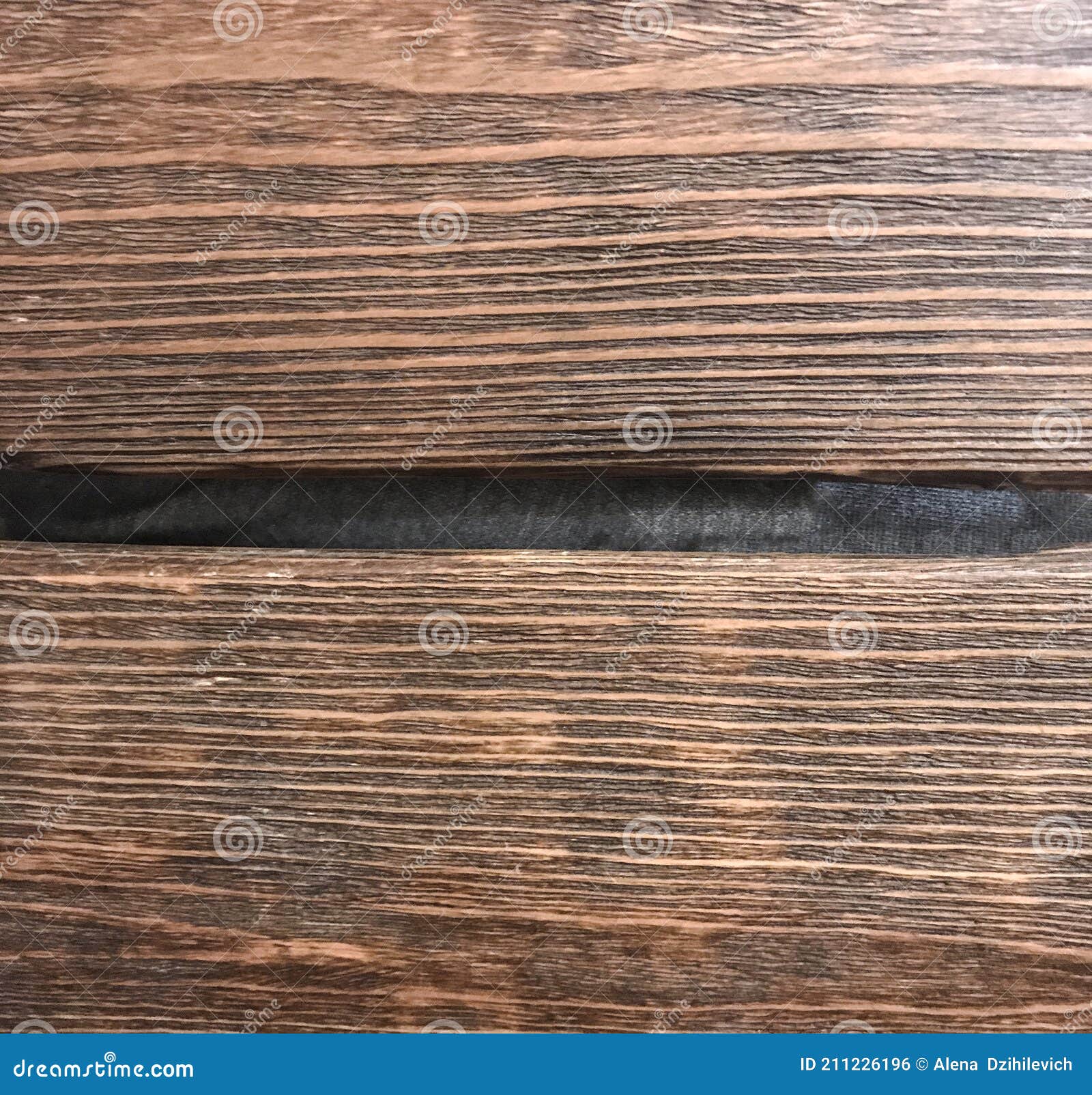 Dark Wood Texture in Two Parts. Natural Background Stock Photo - Image ...