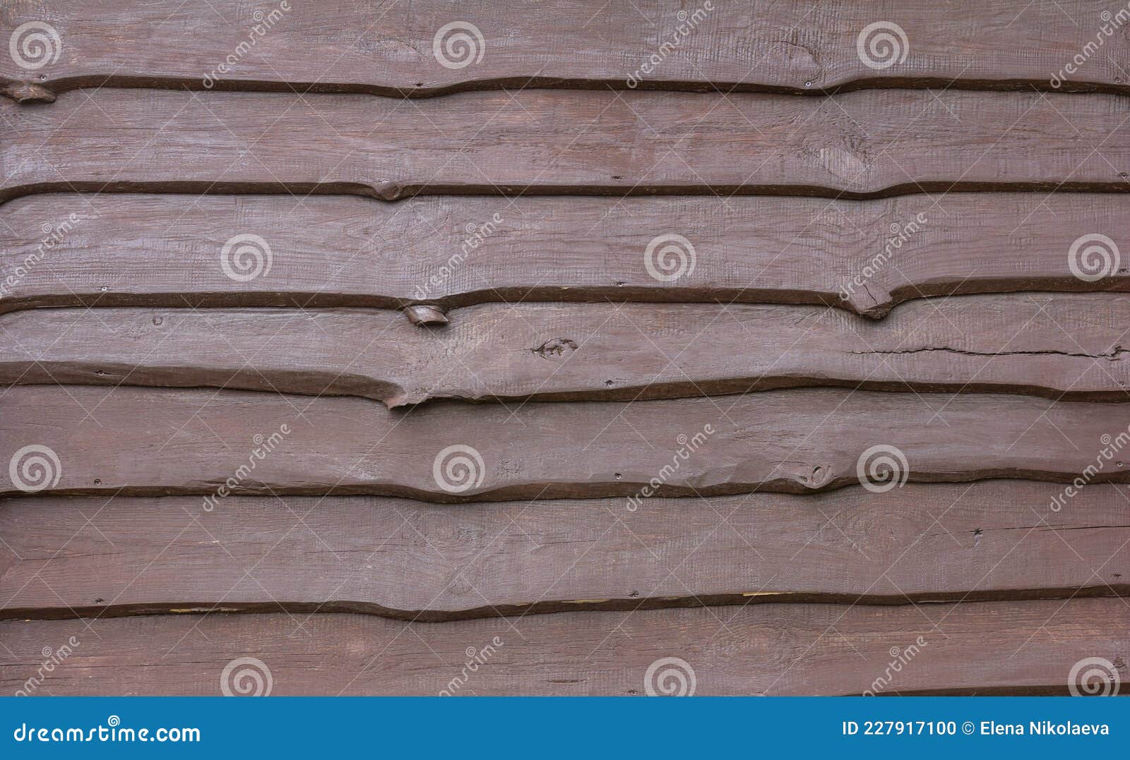A Dark Wooden Background Made of Rough Rough Boards, Nailed Overlapping ...