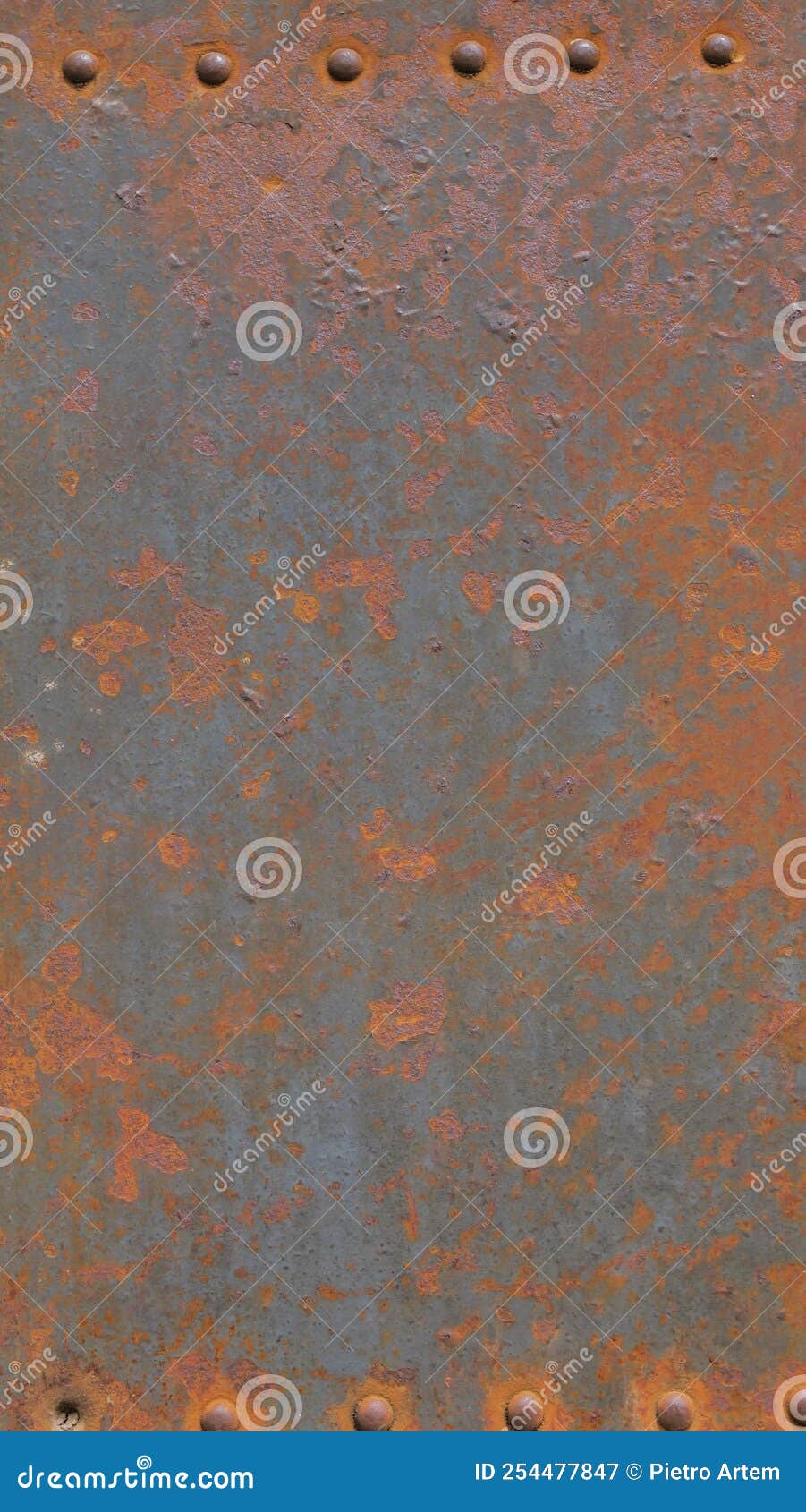 Dark Worn Rusty Metal Texture Background. Stock Image - Image of ...