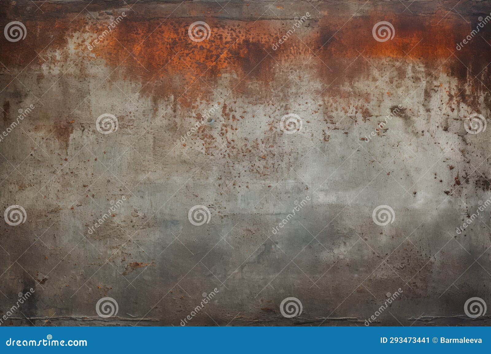 Dark Worn Rusty Metal Texture Background. Generative AI Stock Image ...