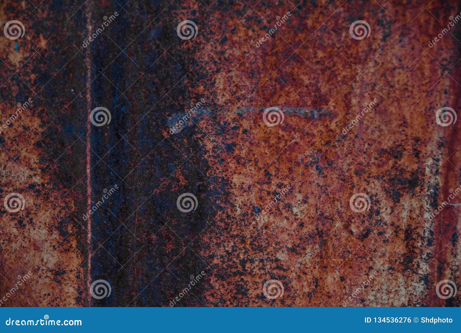 Dark Worn Rusty Metal Texture Background. Iron Surface Rust Stock Photo ...