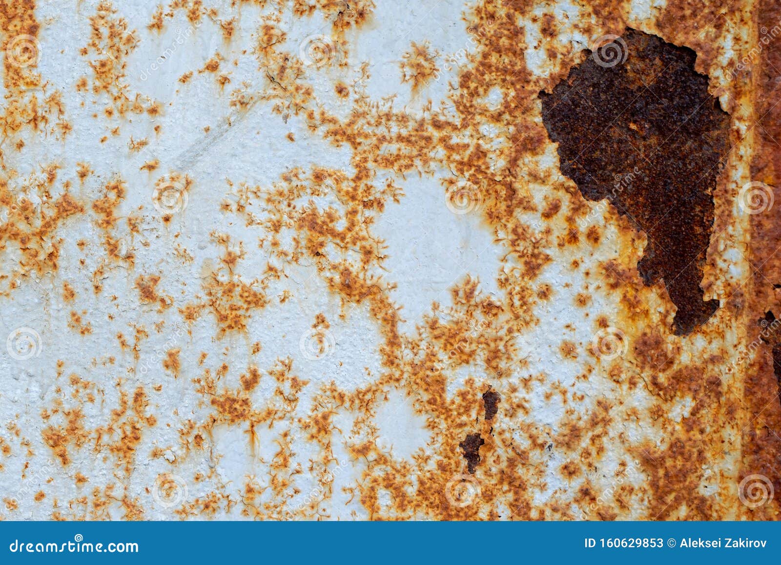 Dark Worn Rusty Metal Texture Background. Rust Texture on Metal Sheet ...