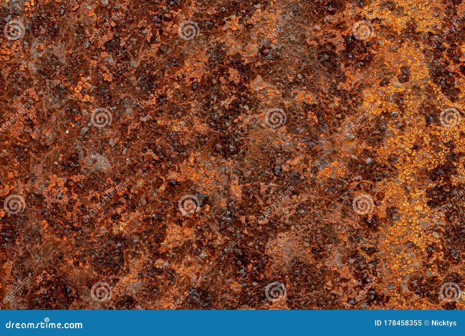 Dark Worn Rusty Metal Texture Background. Iron Surface Rust Royalty ...