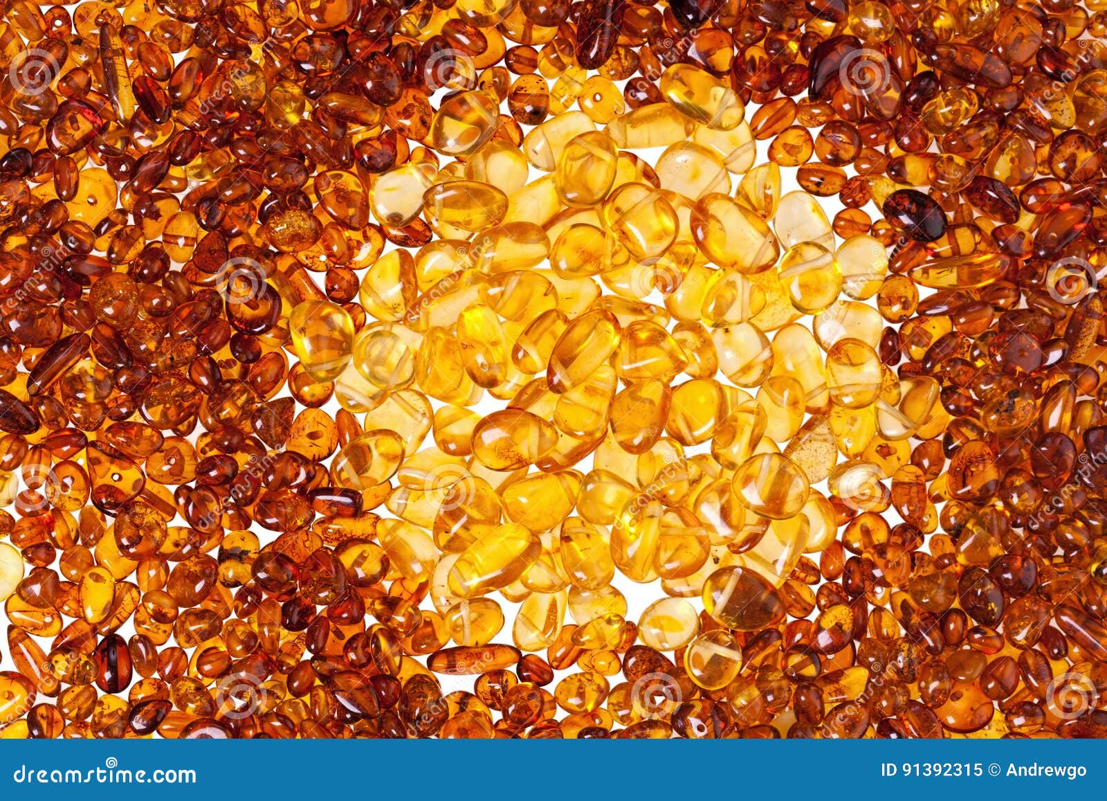 Dark yellow amber stones . stock image. Image of amber - 91392315