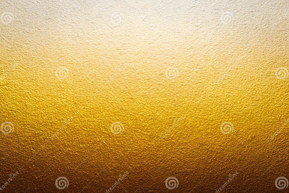 Dark Yellow Color Gradient Background, Generative Ai Stock Illustration ...