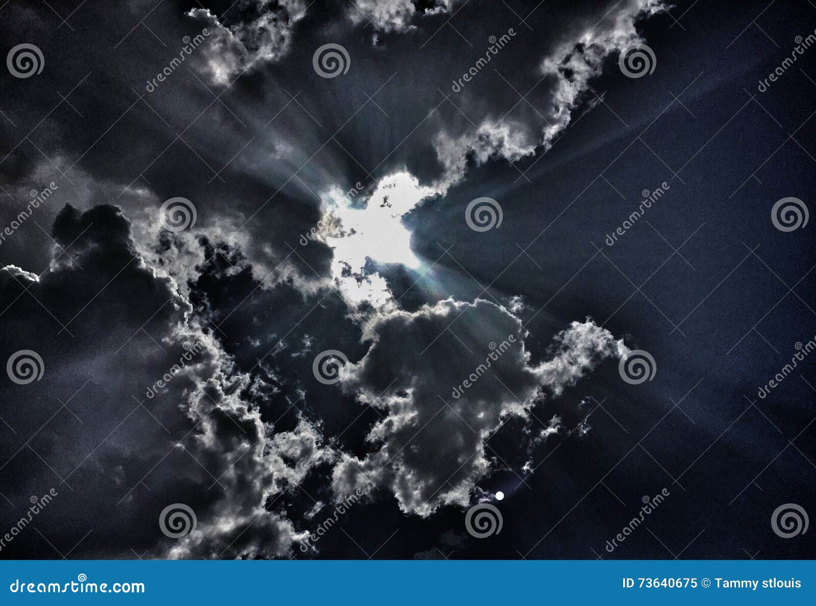 Darkened Sun stock image. Image of light, beautiful, intense - 73640675