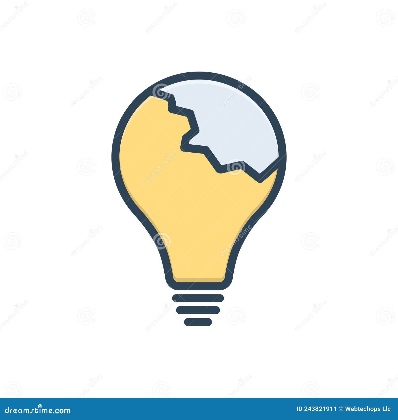 Color Illustration Icon for Darkness, Dark and Blackness Stock ...