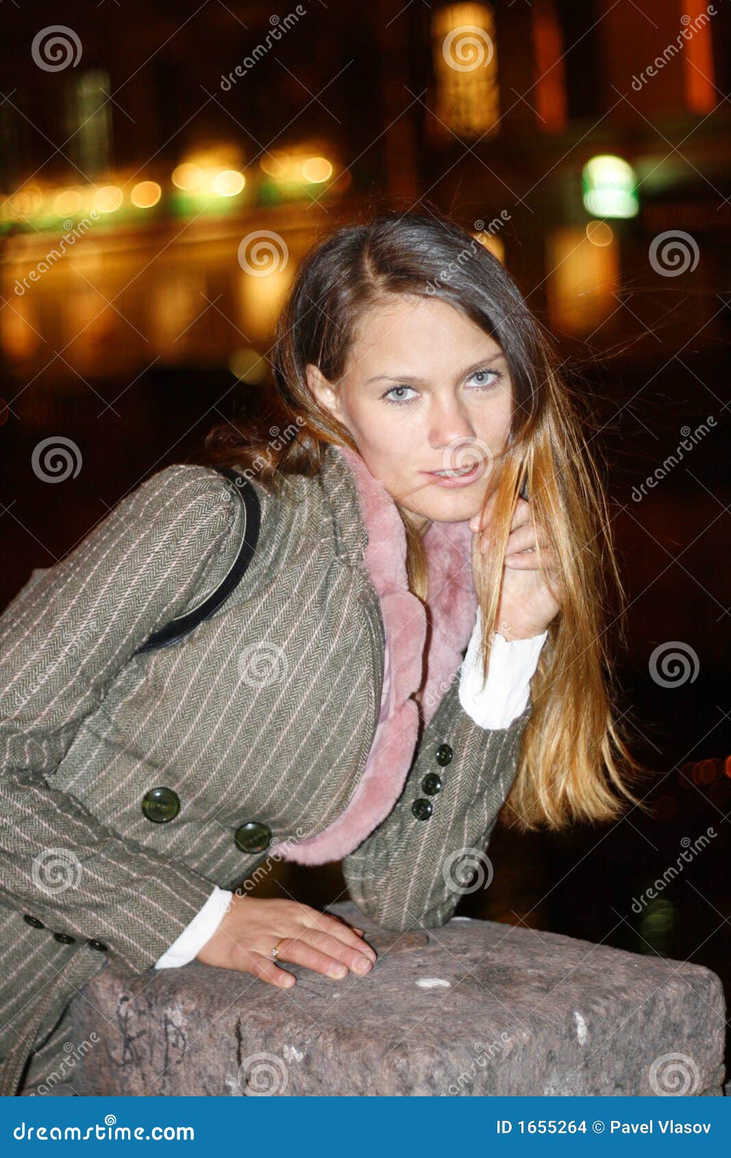 Darling stock photo. Image of woman, mood, quay, face - 1655264