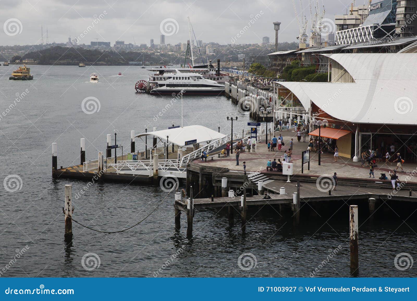 Darling Harbor Sydney Australia Editorial Photography - Image of ...