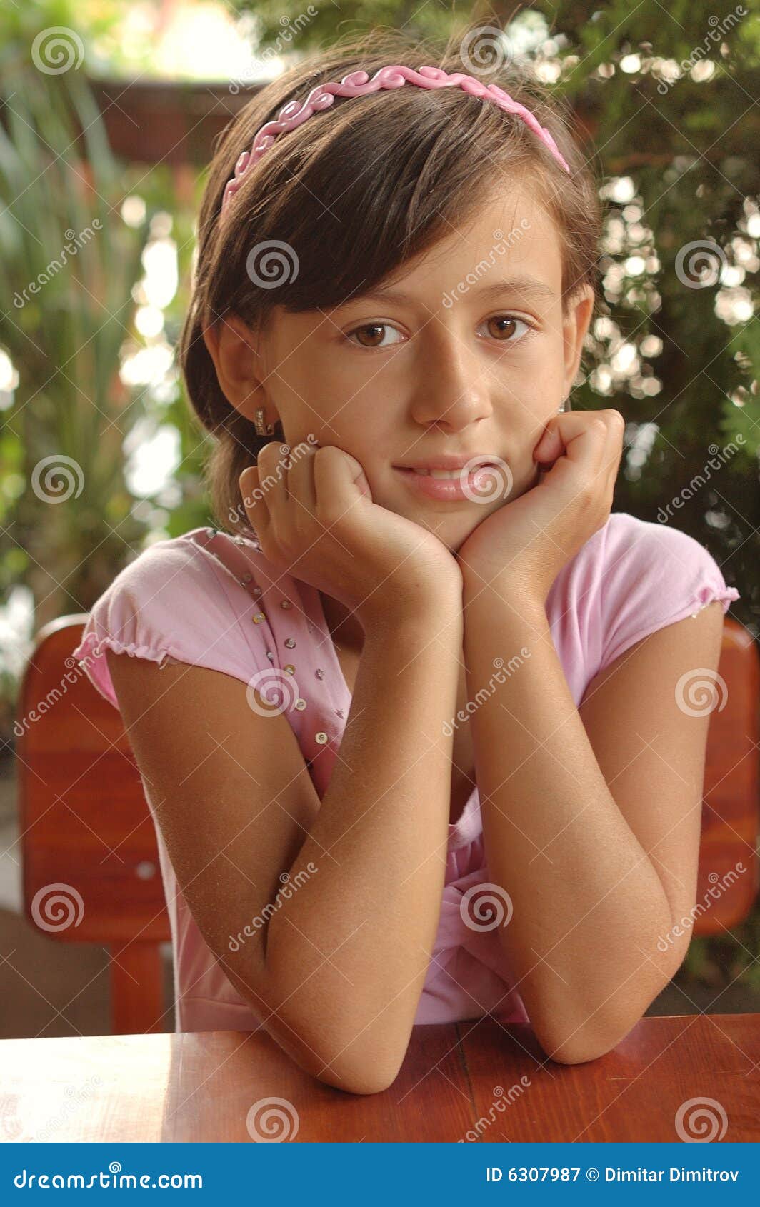 Darling little girl stock image. Image of captivating - 6307987
