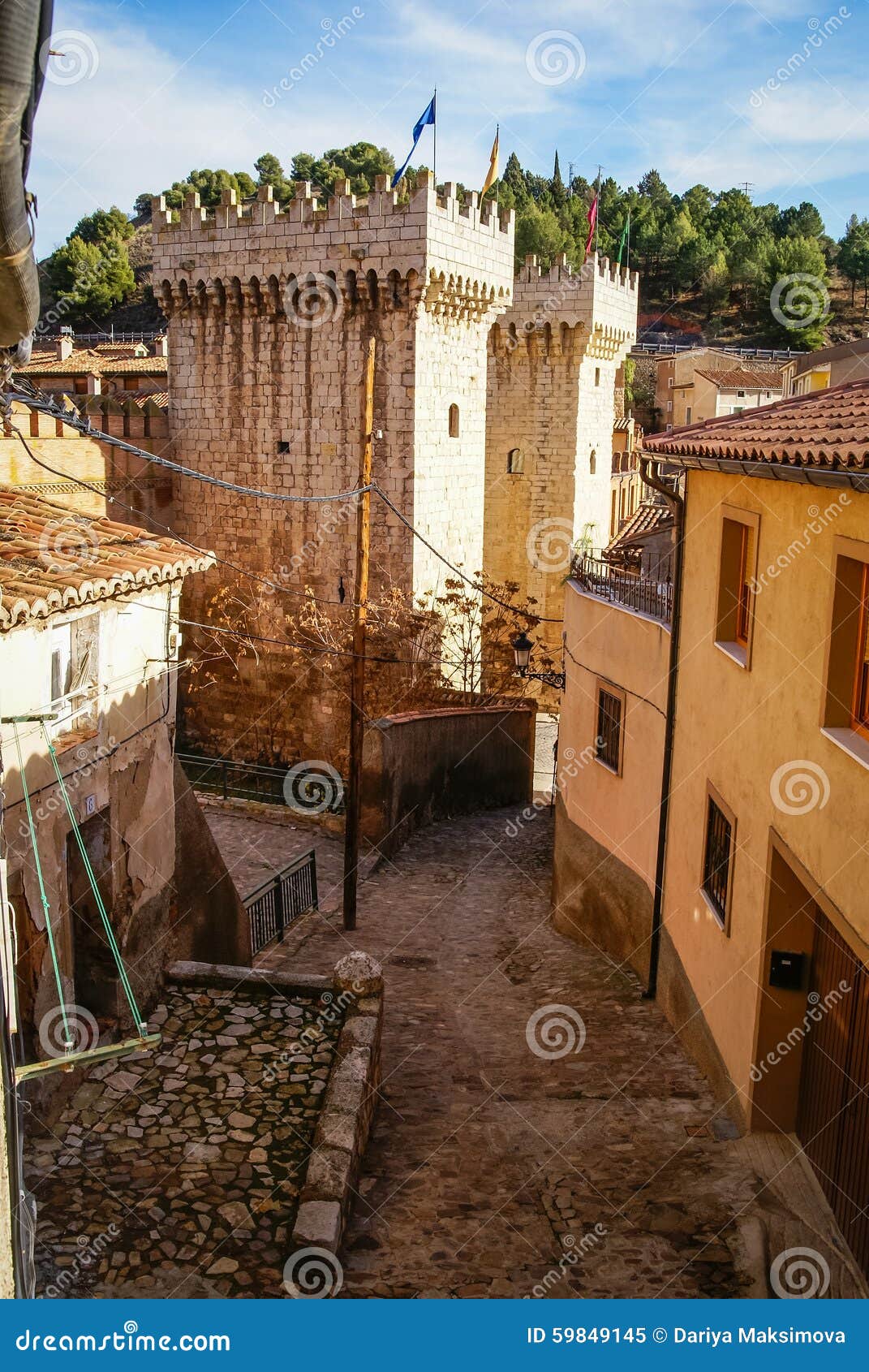 Daroca, Medieval Town, Teruel, Aragon, Spain Stock Image - Image of ...