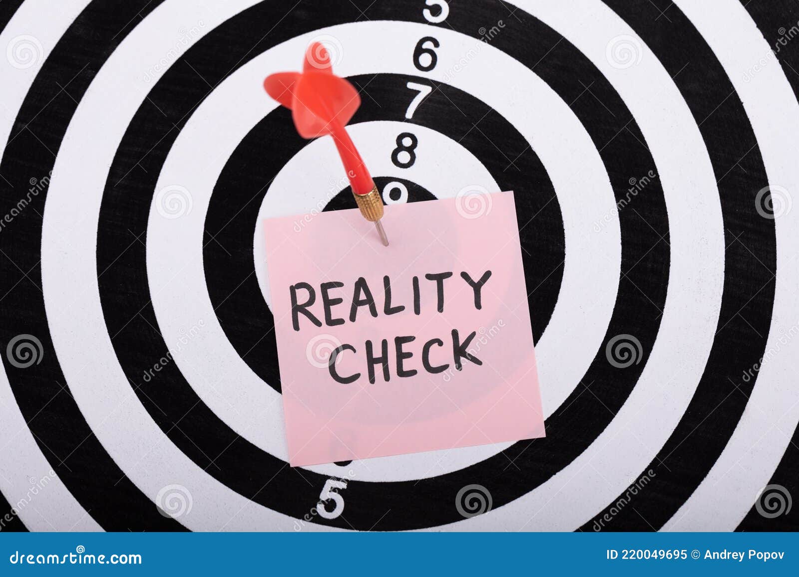Reality Check Wooden Sign Royalty-Free Stock Photography ...