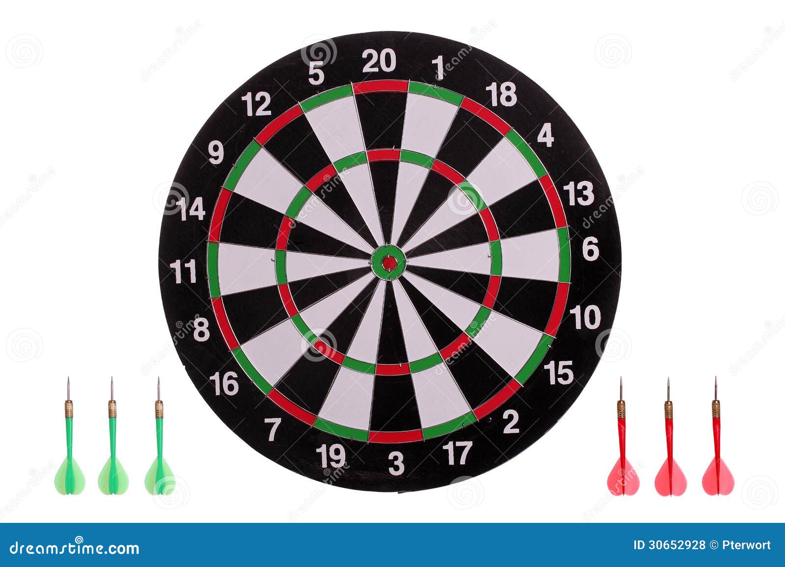 Dart board with arrows stock photo. Image of background - 30652928