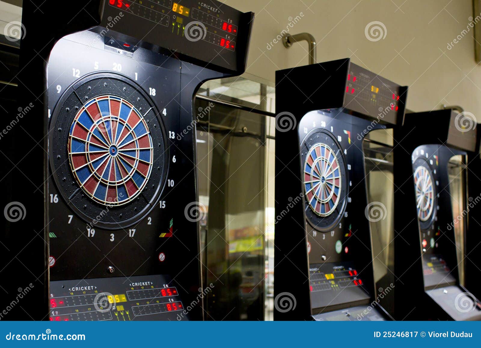 Dart Boards In Realistic Style Royalty-Free Stock Image | CartoonDealer ...