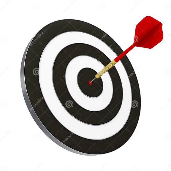 Dart and Dartboard stock photo. Image of optimal, perfection - 12613888