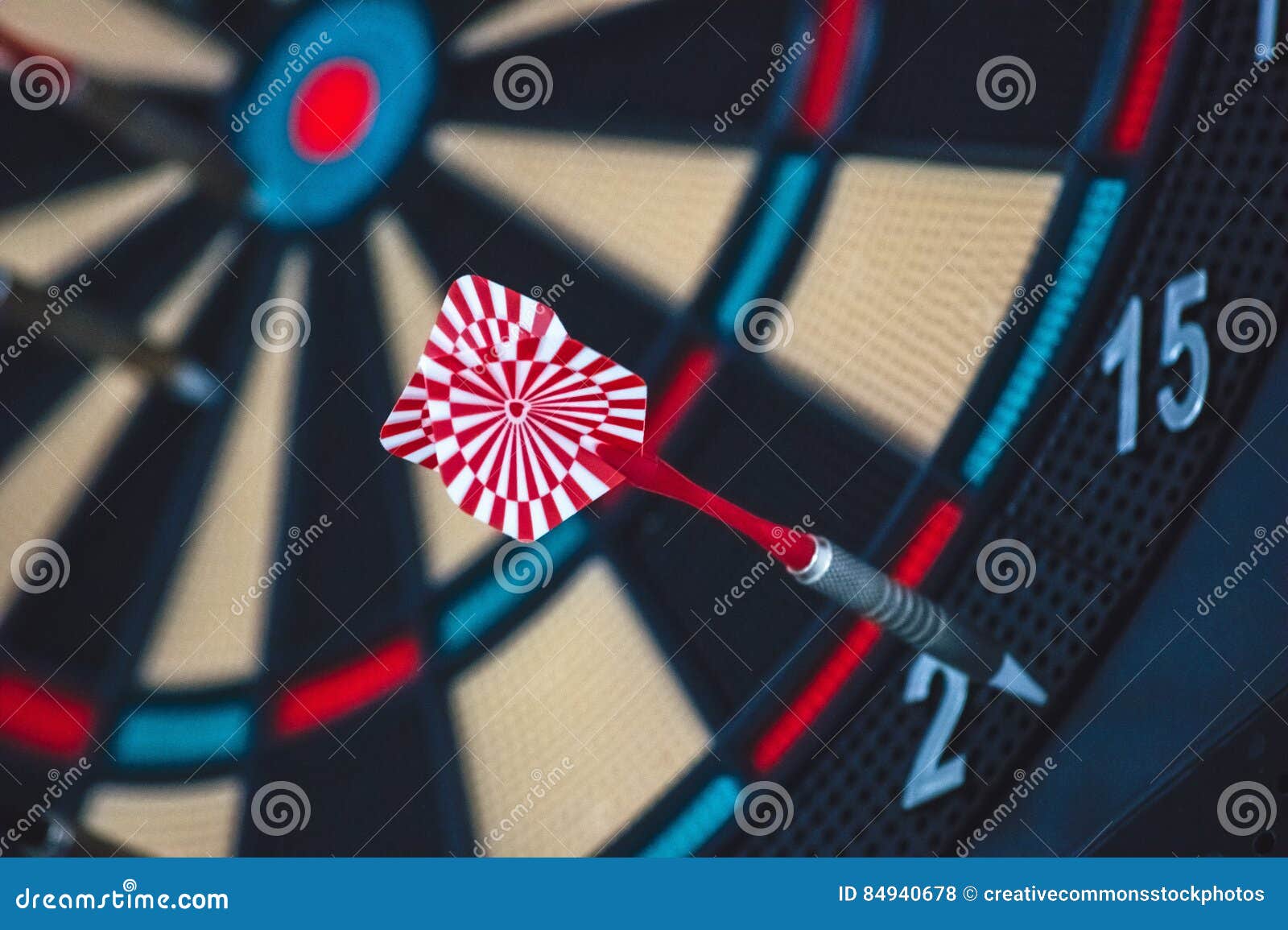 Dart On Darts Board Picture. Image: 84940678