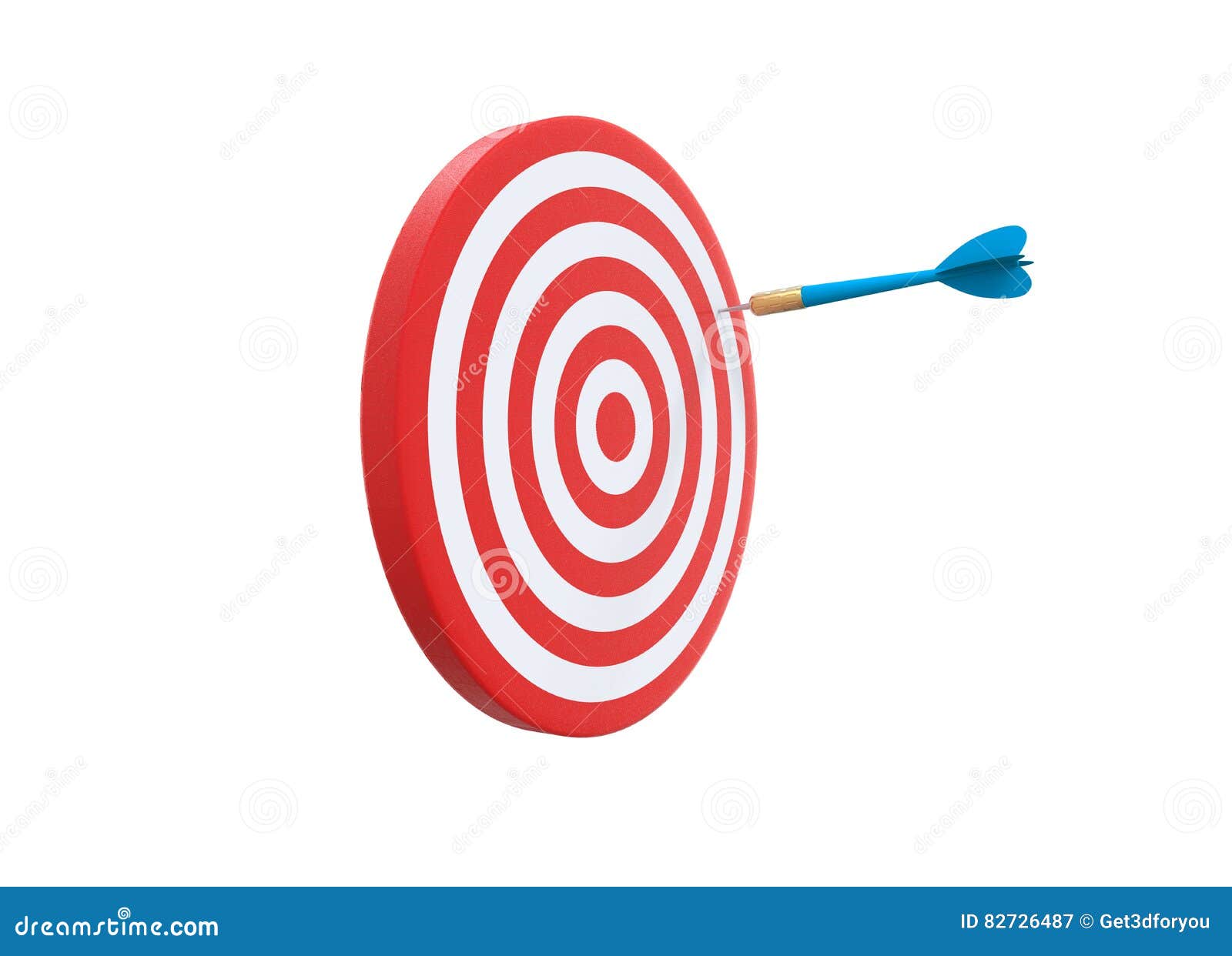 Dart Missed The Center Stock Photography | CartoonDealer.com #18772520