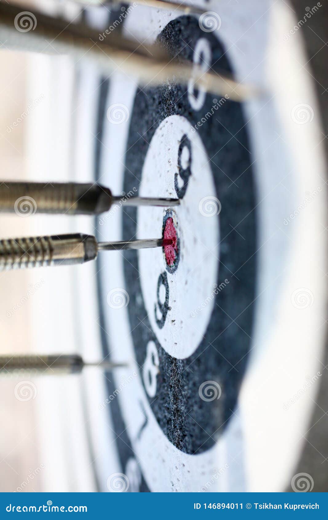 The Dart Game Sticks Out in the Center of the Red Stock Image - Image ... The Dart Game Sticks Out in the Center of the Red Stock Image - Image ...