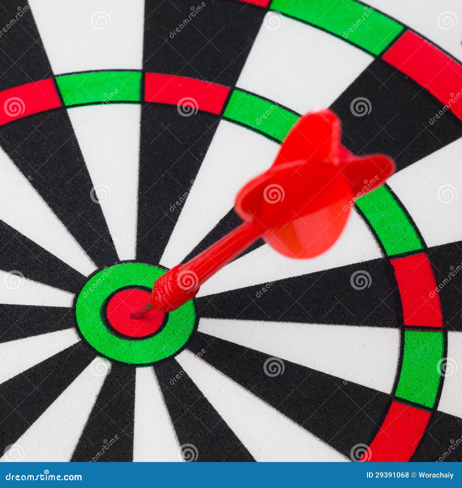 Dart hit on target stock photo. Image of circle, goal - 29391068