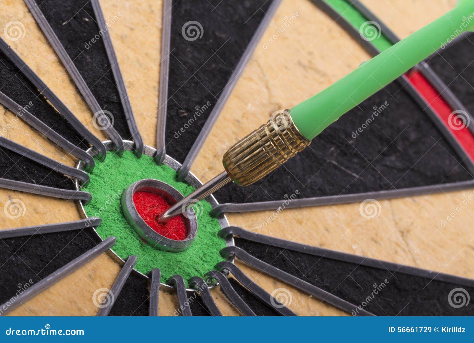 The dart hit the target stock image. Image of aiming - 56661729