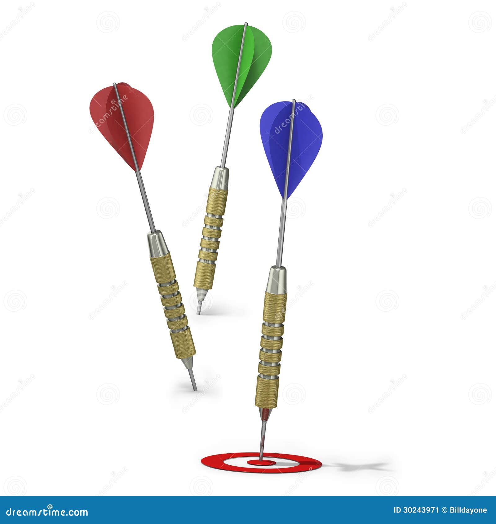 Third Time Lucky Hitting Center Mark Stock Illustration - Illustration ... Third Time Lucky Hitting Center Mark Stock Illustration - Illustration ...