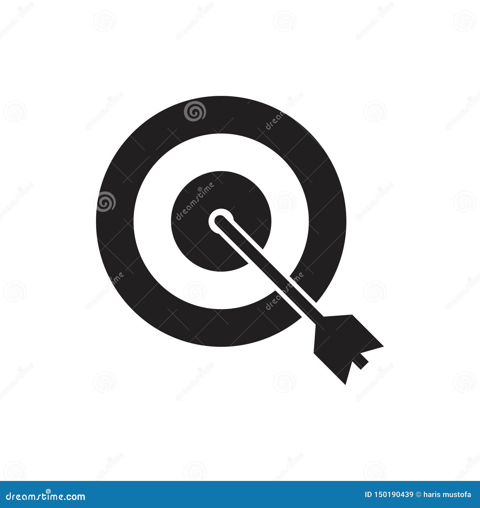 Dart Icon Graphic Design Template Vector Stock Vector - Illustration of ...