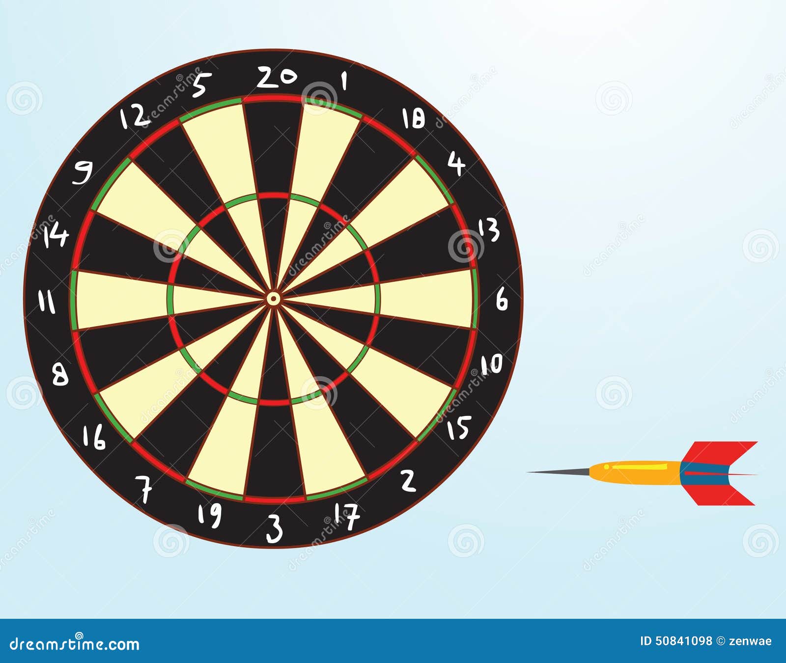 Dart stock vector. Illustration of cartoon, file, game - 50841098