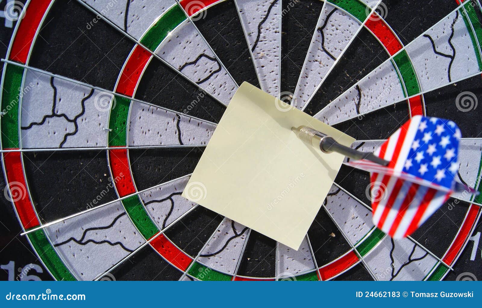 Dart and note stock image. Image of conceptual, jackpot - 24662183
