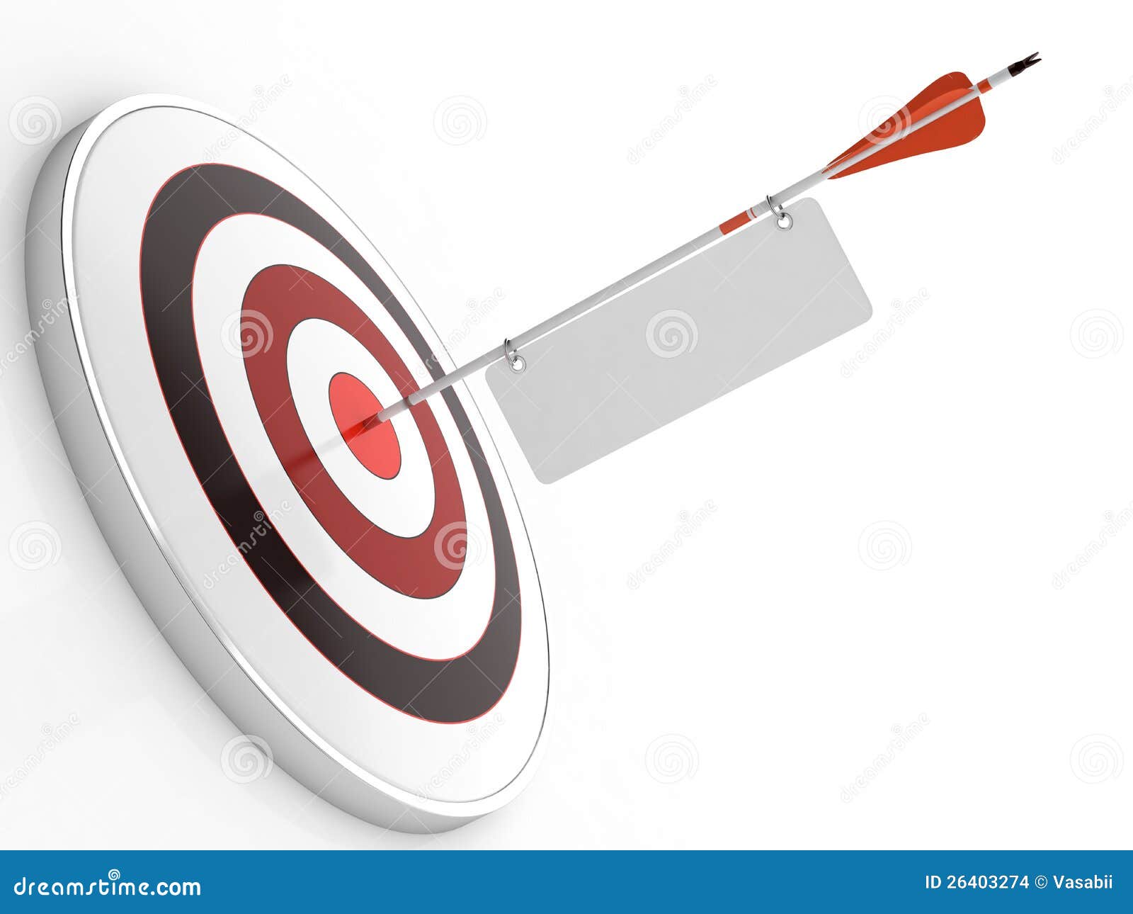 Dart and target stock illustration. Illustration of dartboard - 26403274