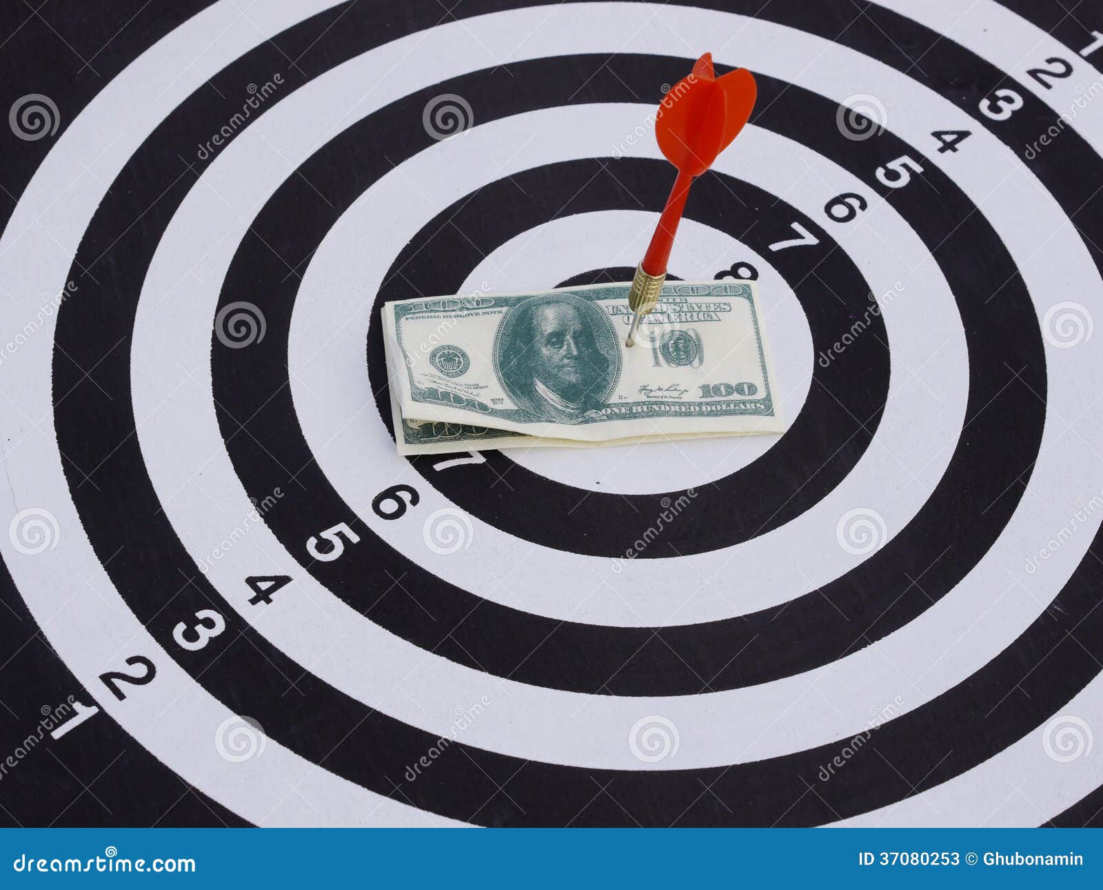 Dart target aim stock image. Image of concentric, accuracy - 37080253