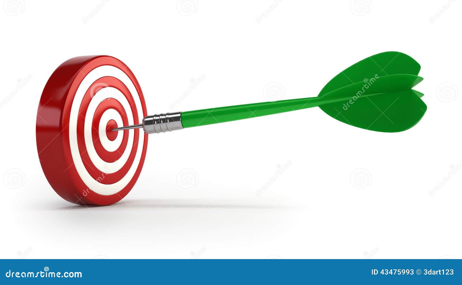 Dart and the target stock image. Image of achievement - 43475993