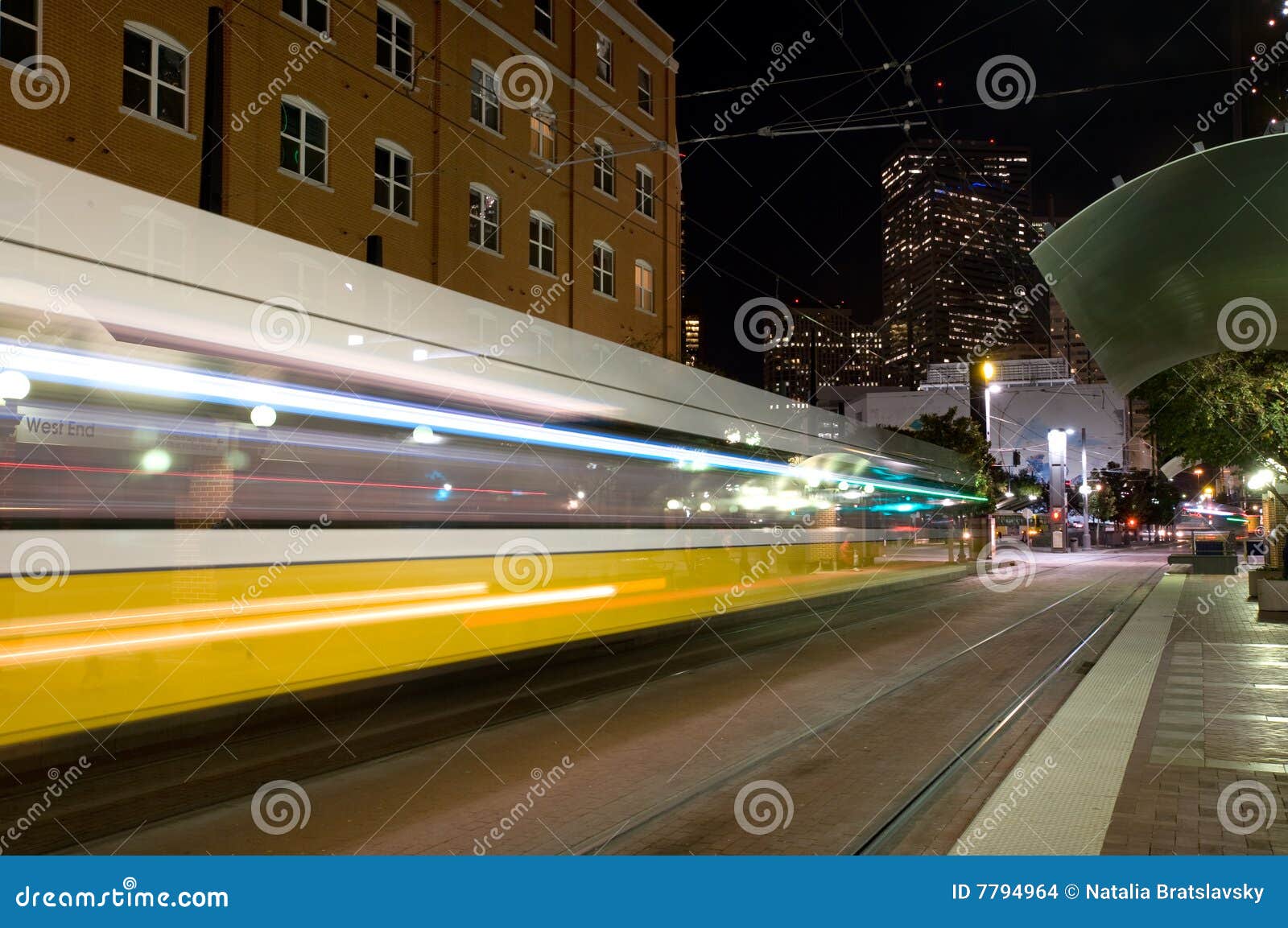 DART train stock photo. Image of station, rush, urban - 7794964