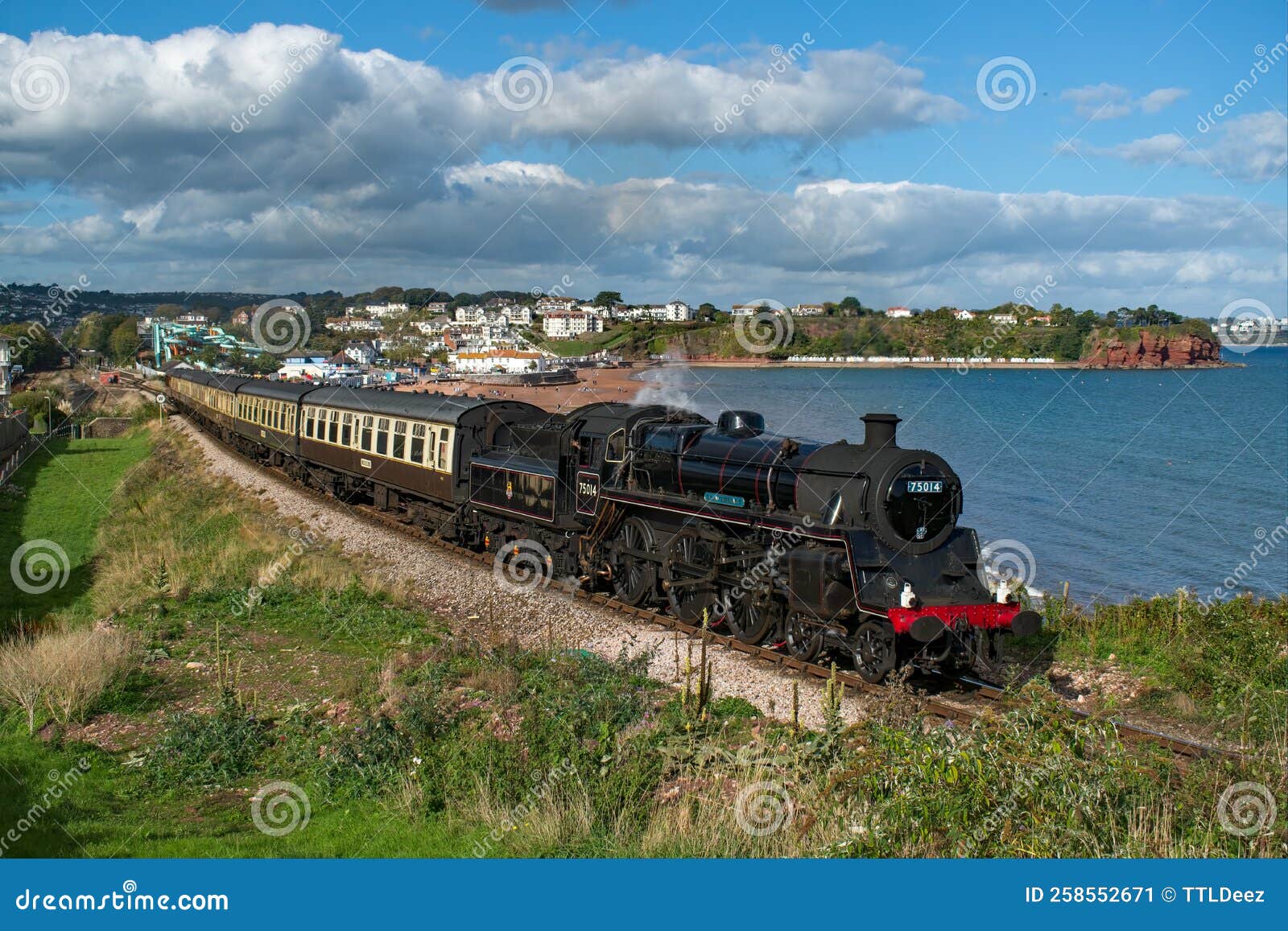 Pullman Railway Carriage Editorial Image | CartoonDealer.com #93210324