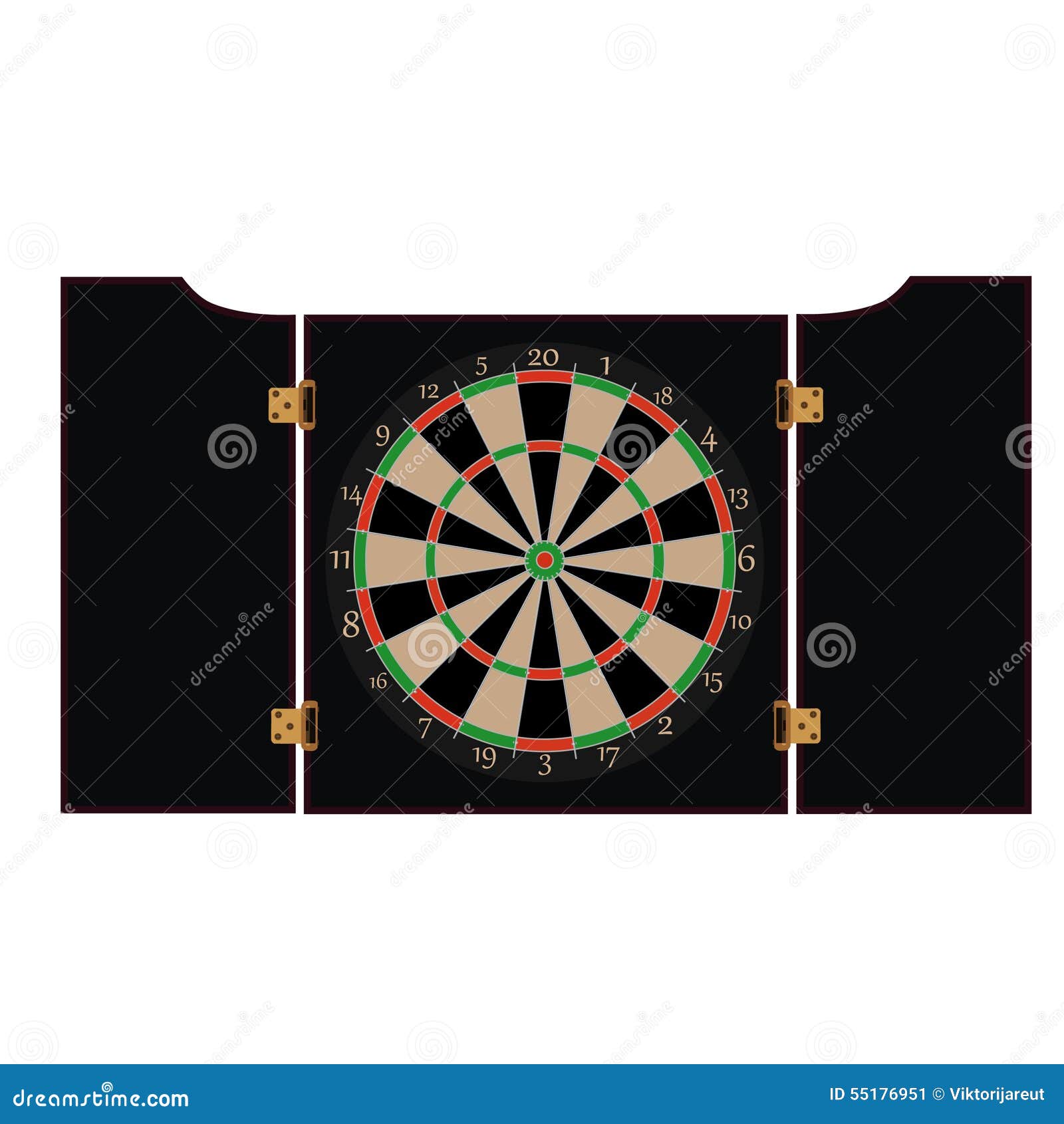 Dartboard cabinet stock vector. Illustration of team - 55176951 Dartboard cabinet stock vector. Illustration of team - 55176951