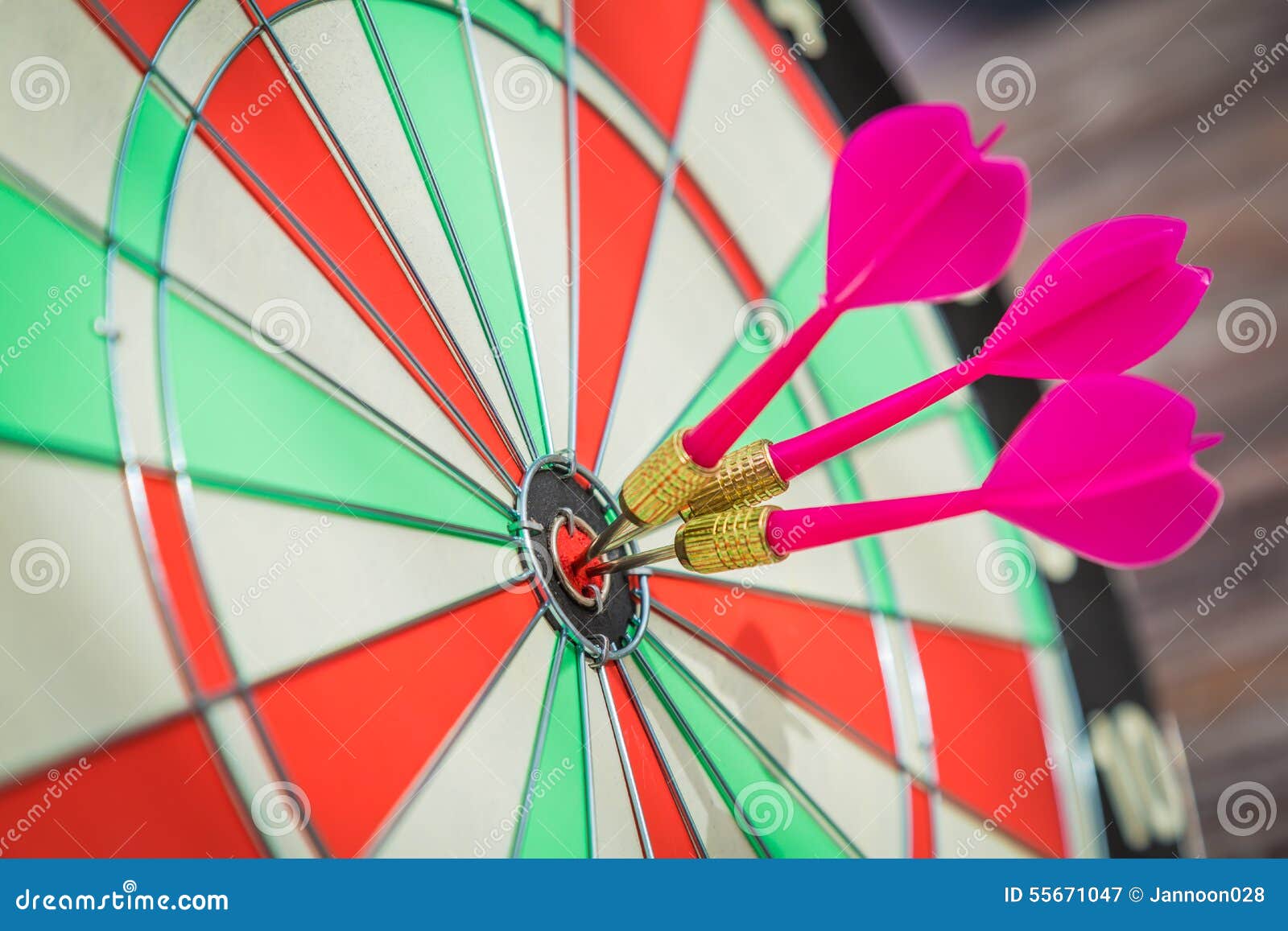 Dartboard (Darts Hit Target) Stock Image - Image of achievement ...