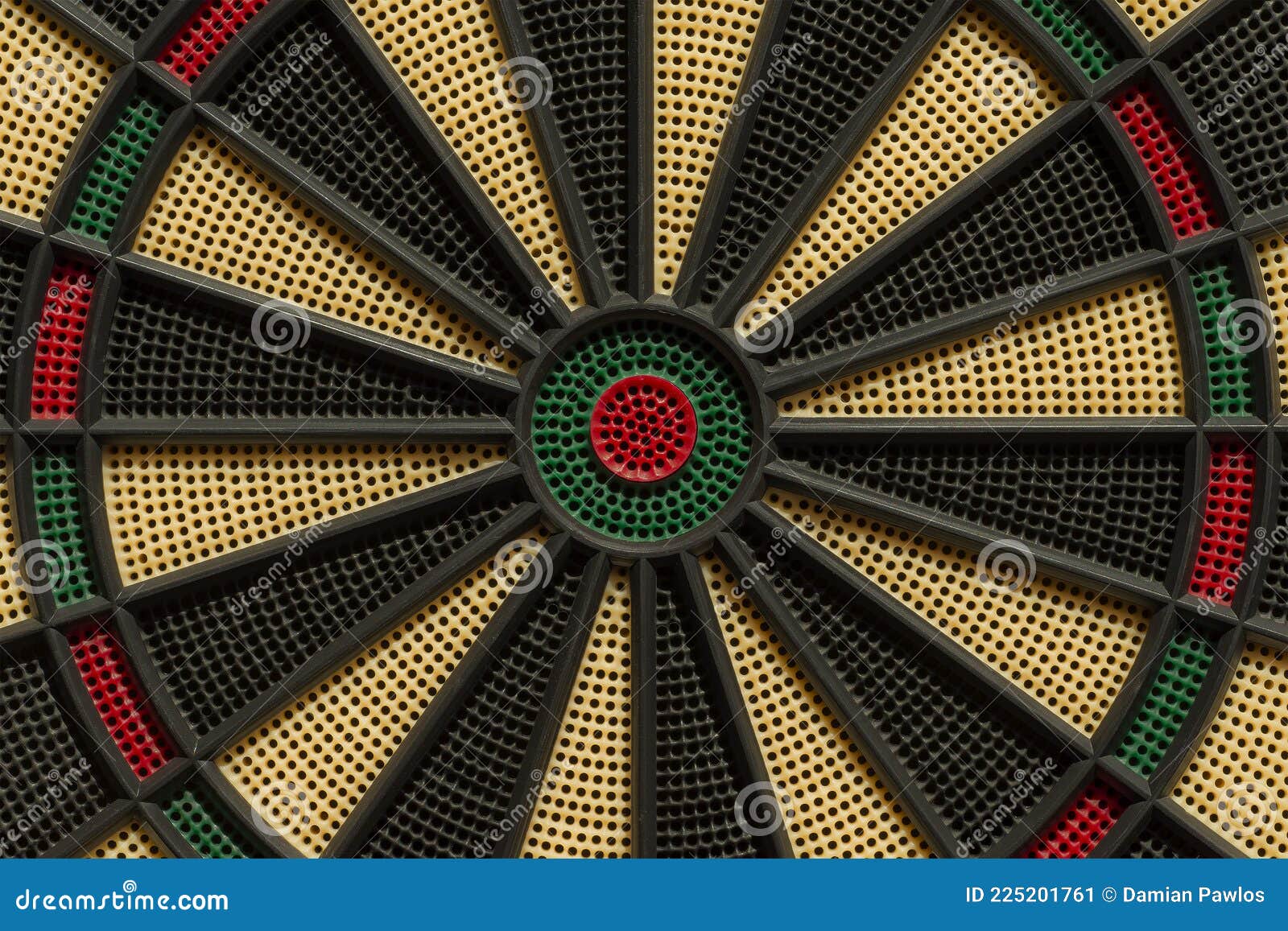 Dartboard with Its Circular Shape and Concentric Rings Stock Image ...