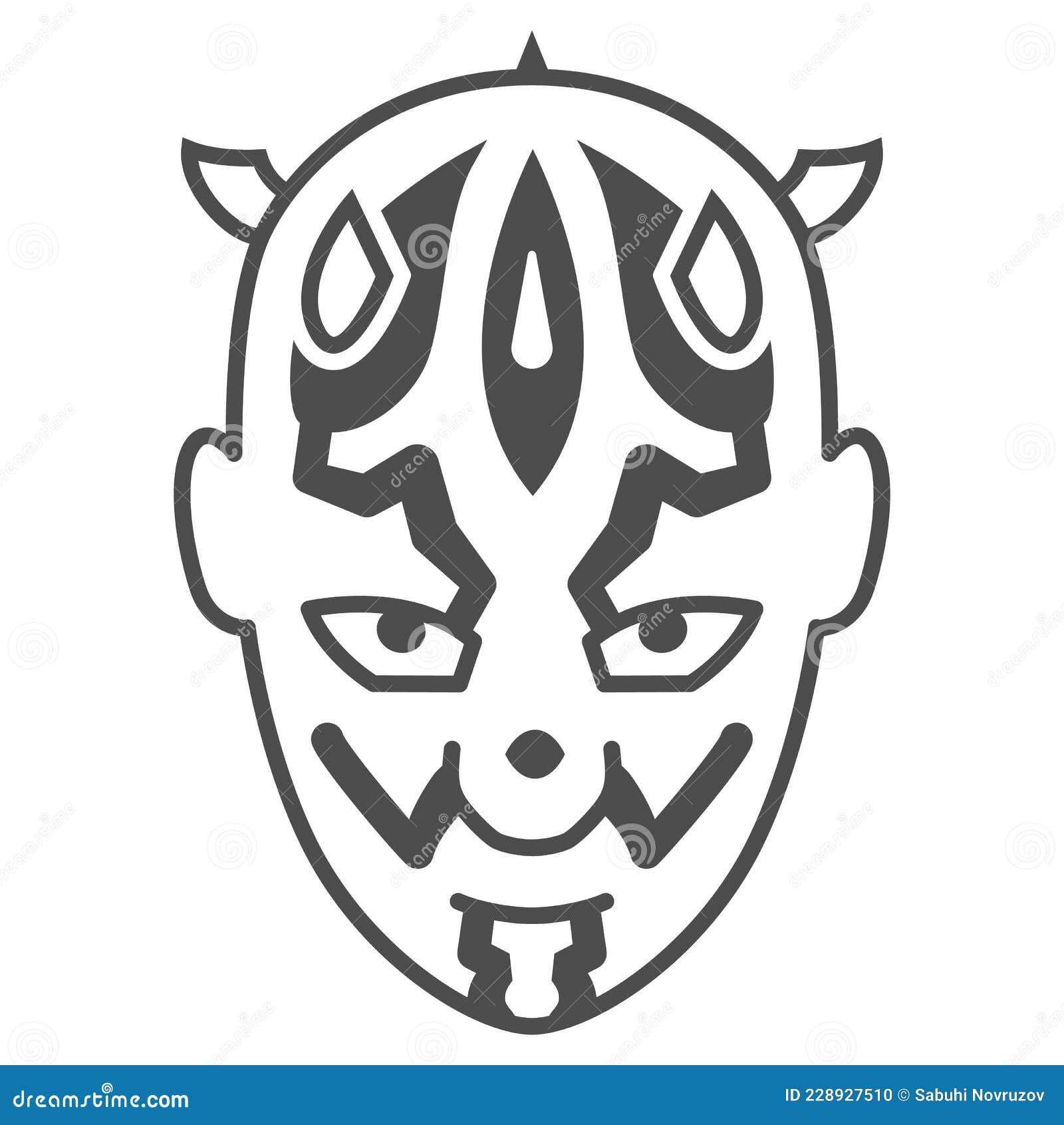 Darth Maul Vector