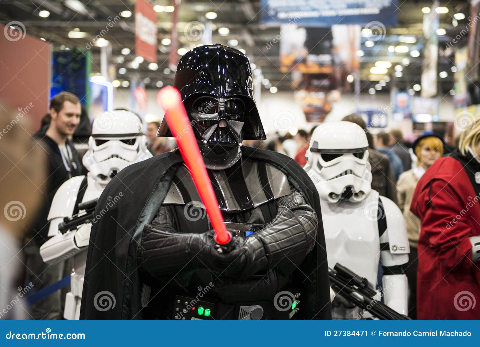 Darth Vader cosplayer editorial photo. Image of portrait - 27384471