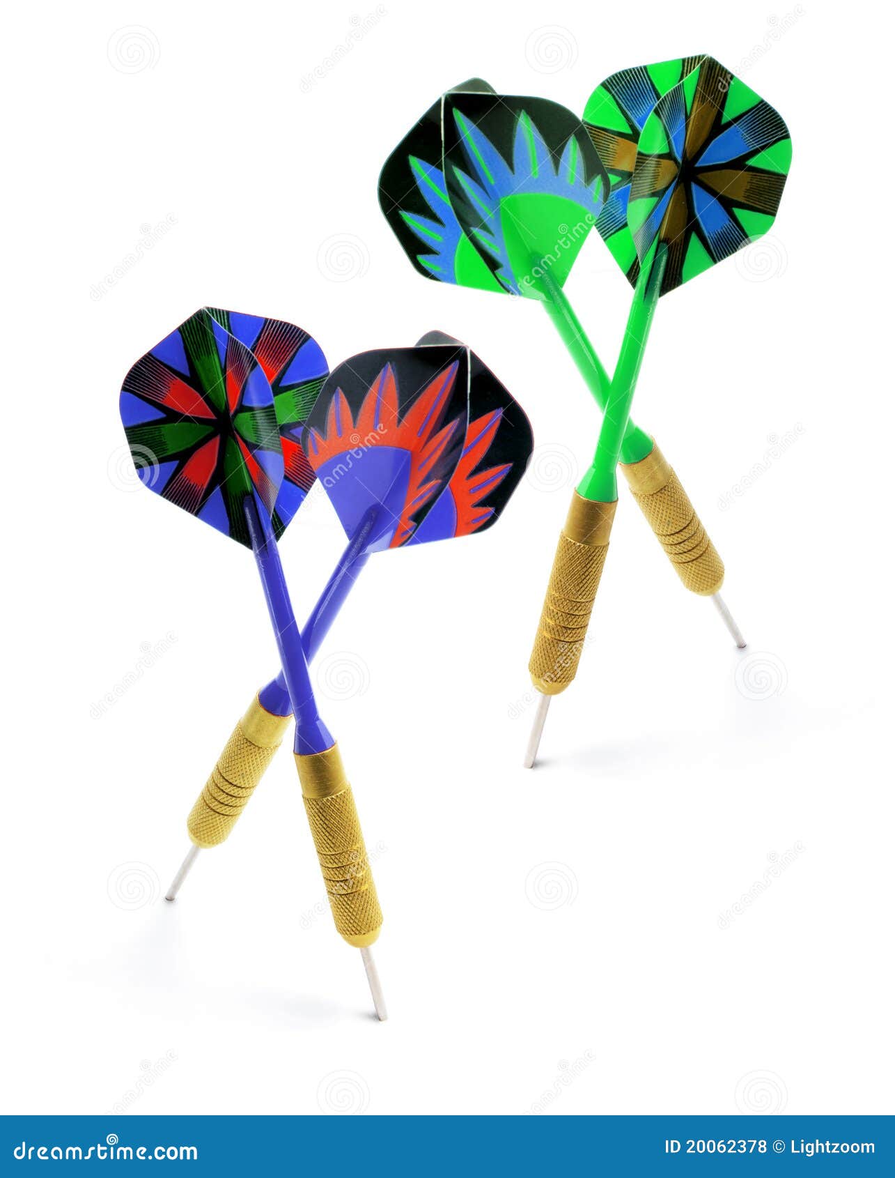 Darts stock photo. Image of isolated, darts, object, bullseye - 20062378