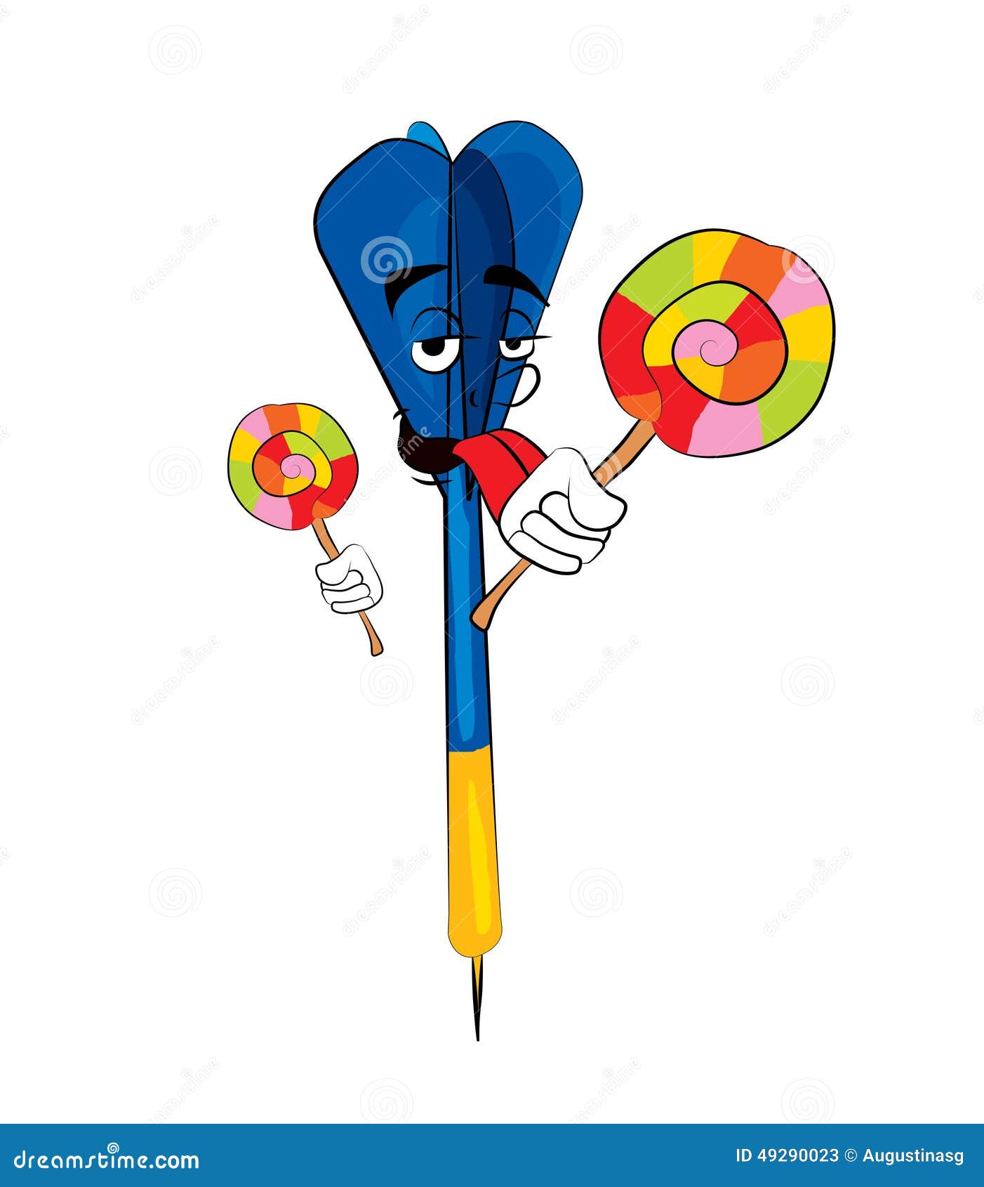 Darts Arrow Cartoon | CartoonDealer.com #49290023