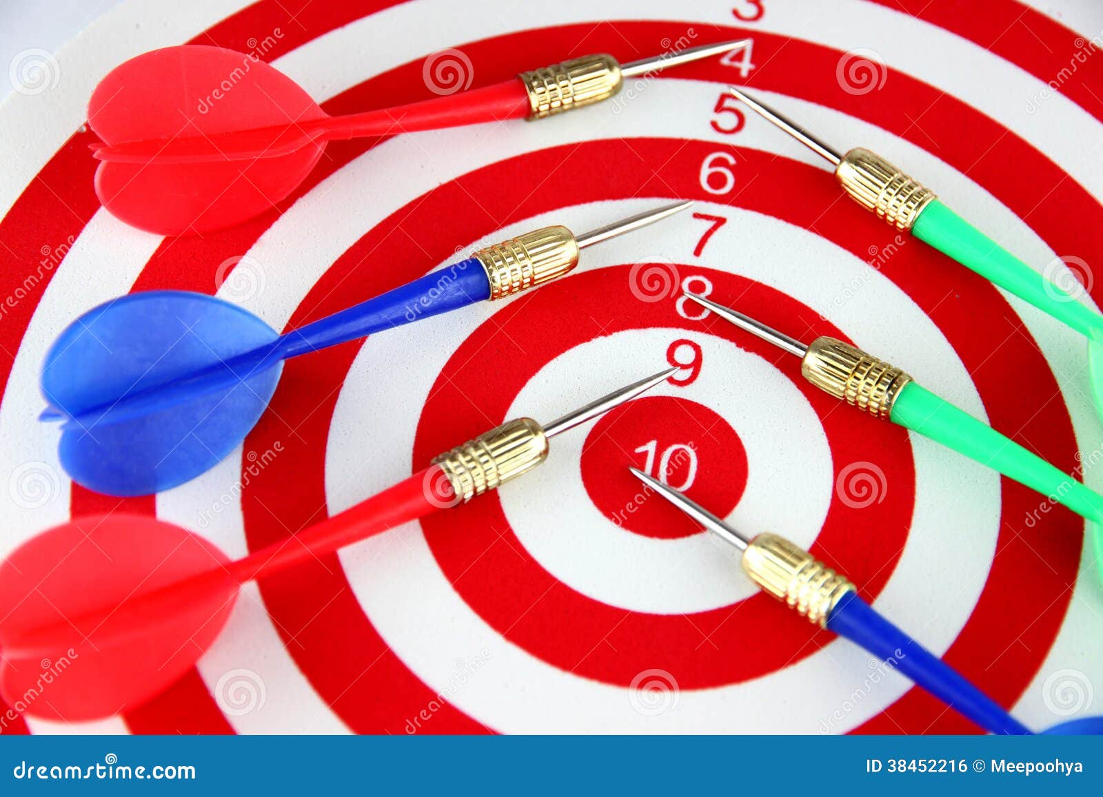 Darts on board. stock photo. Image of accuracy, differential - 38452216