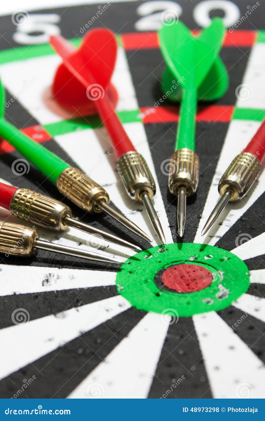 Darts on the dart board stock photo. Image of aiming - 48973298