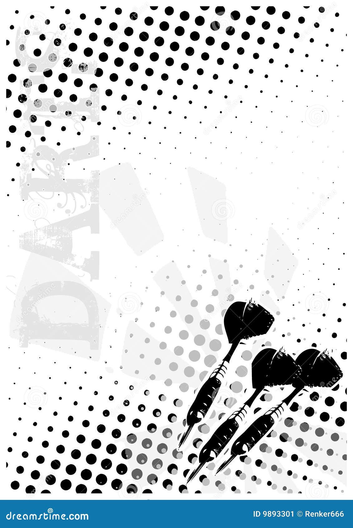 Darts Dots Poster Background Stock Vector - Illustration of decisions ...
