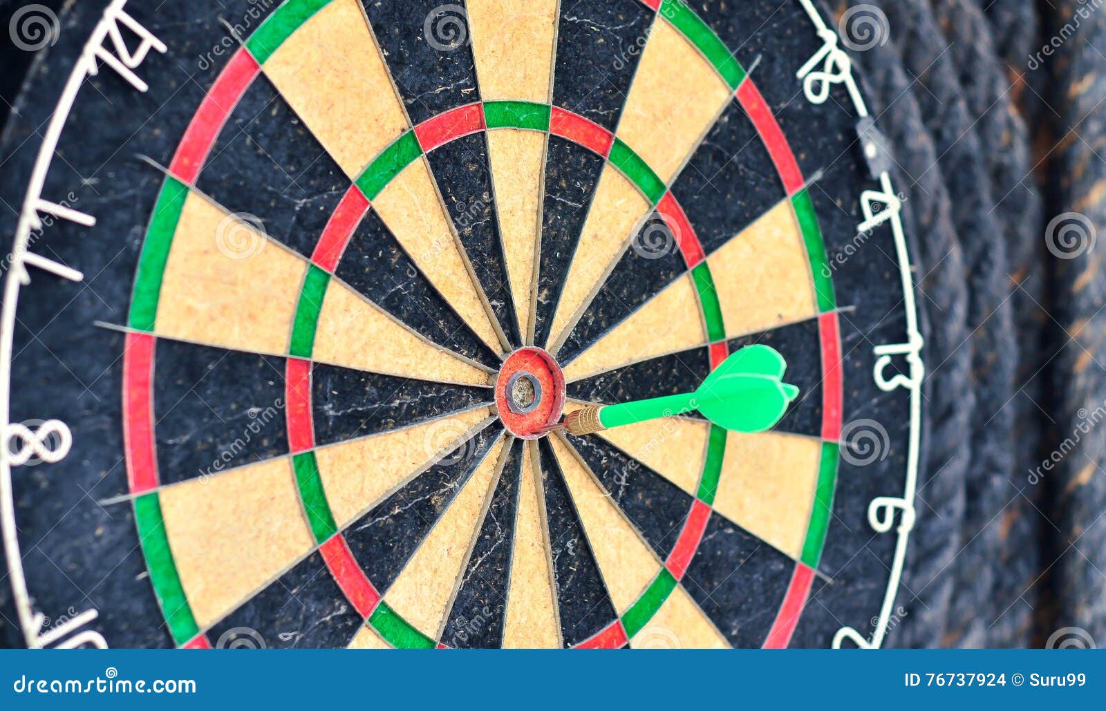 Darts outer bullseye stock photo. Image of competitive - 76737924