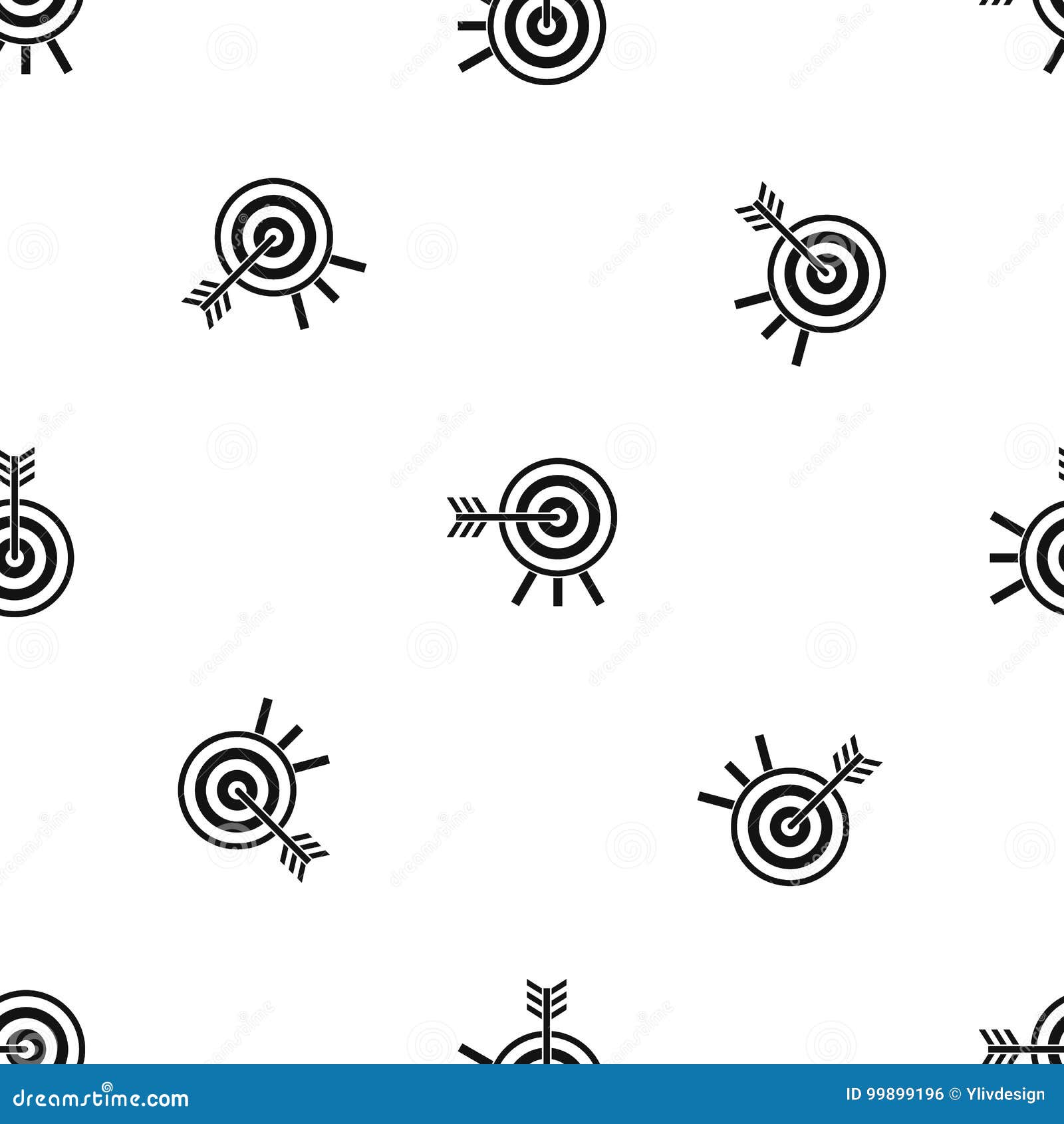 Darts Pattern Seamless Black Stock Vector - Illustration of pattern ...