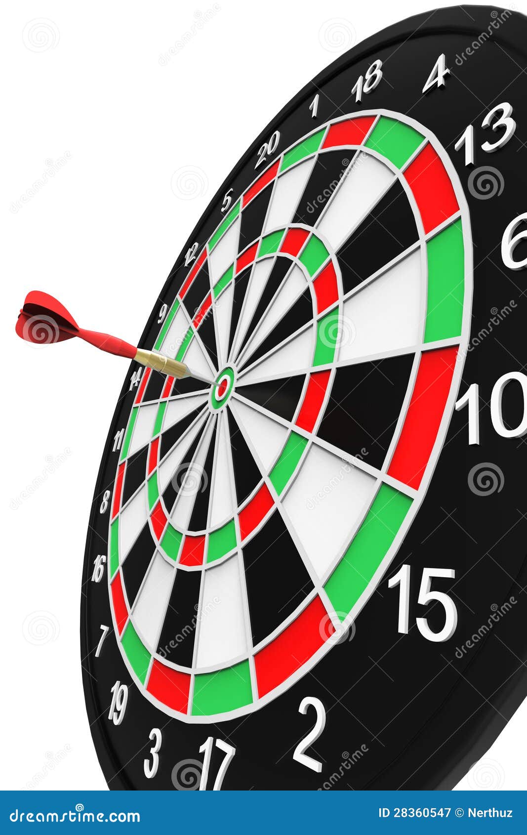 Darts on target stock illustration. Illustration of numbers - 28360547