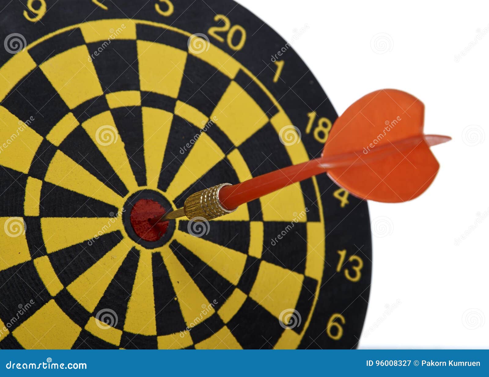 Darts on target stock image. Image of dartboard, card - 96008327