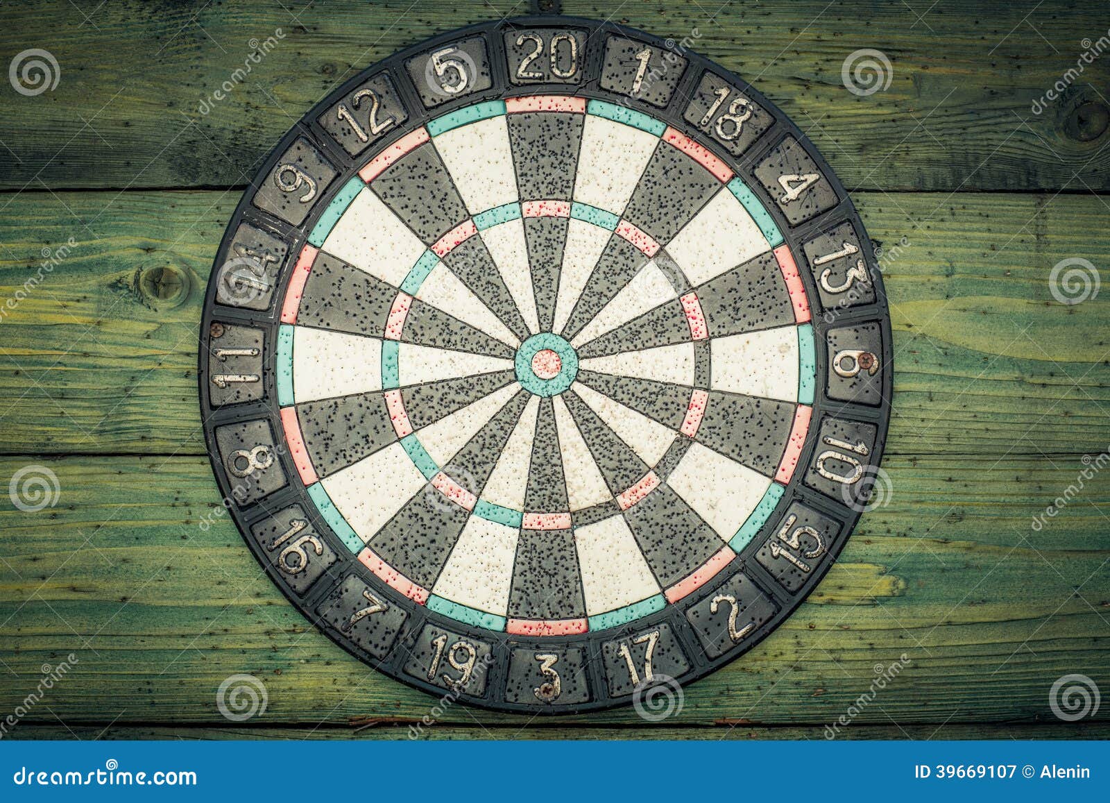 Darts, on a Wall from Green Boards Stock Image - Image of dart, color ...