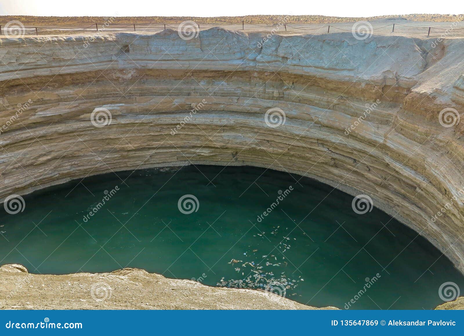 Darvaza Mud Volcano Crater 02 Stock Image - Image of flame, adventurous ...